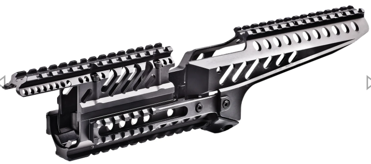 CAA AK-47 / AK-74 etutukkisetti Picatinny-kiskoilla, alumiinia ...